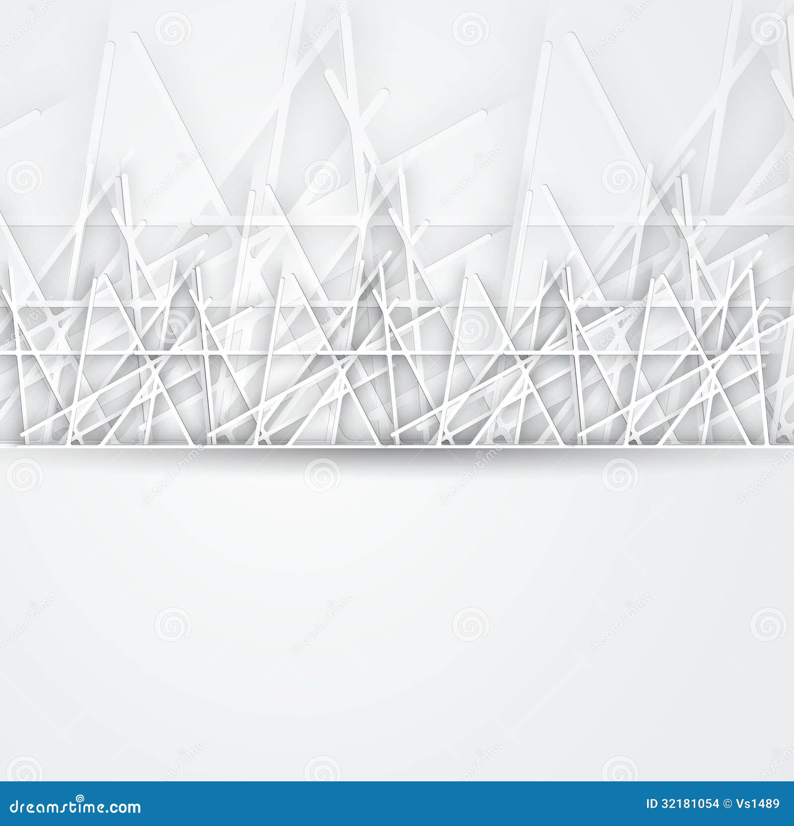 Abstract Futuristic Paper Graphics Backround Stock Illustration ...