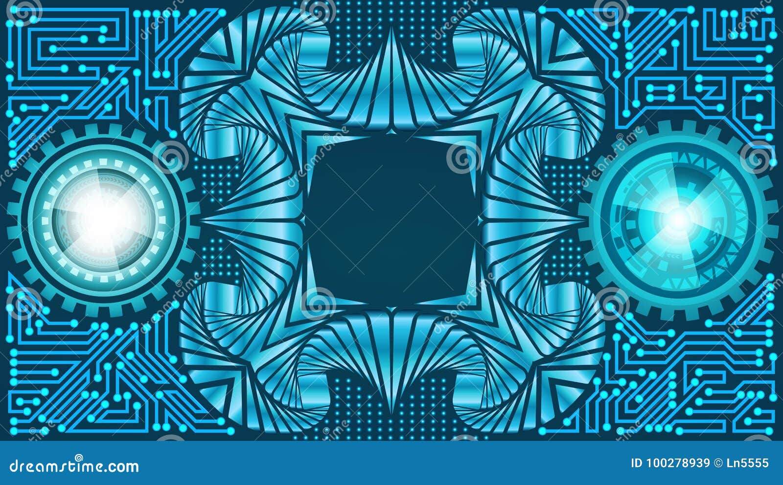 Teal Digital Paper Background Royalty-Free Stock Photo | CartoonDealer ...