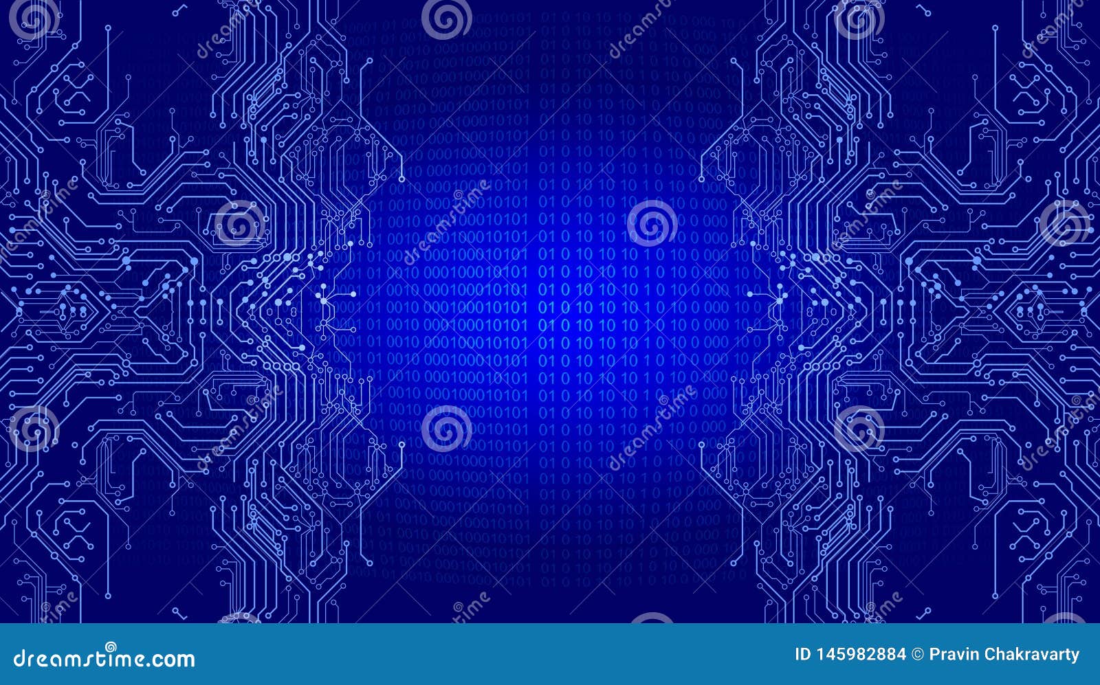 Binary Matrix Code on the Screen. Numbers of the Computer Matrix. the ...