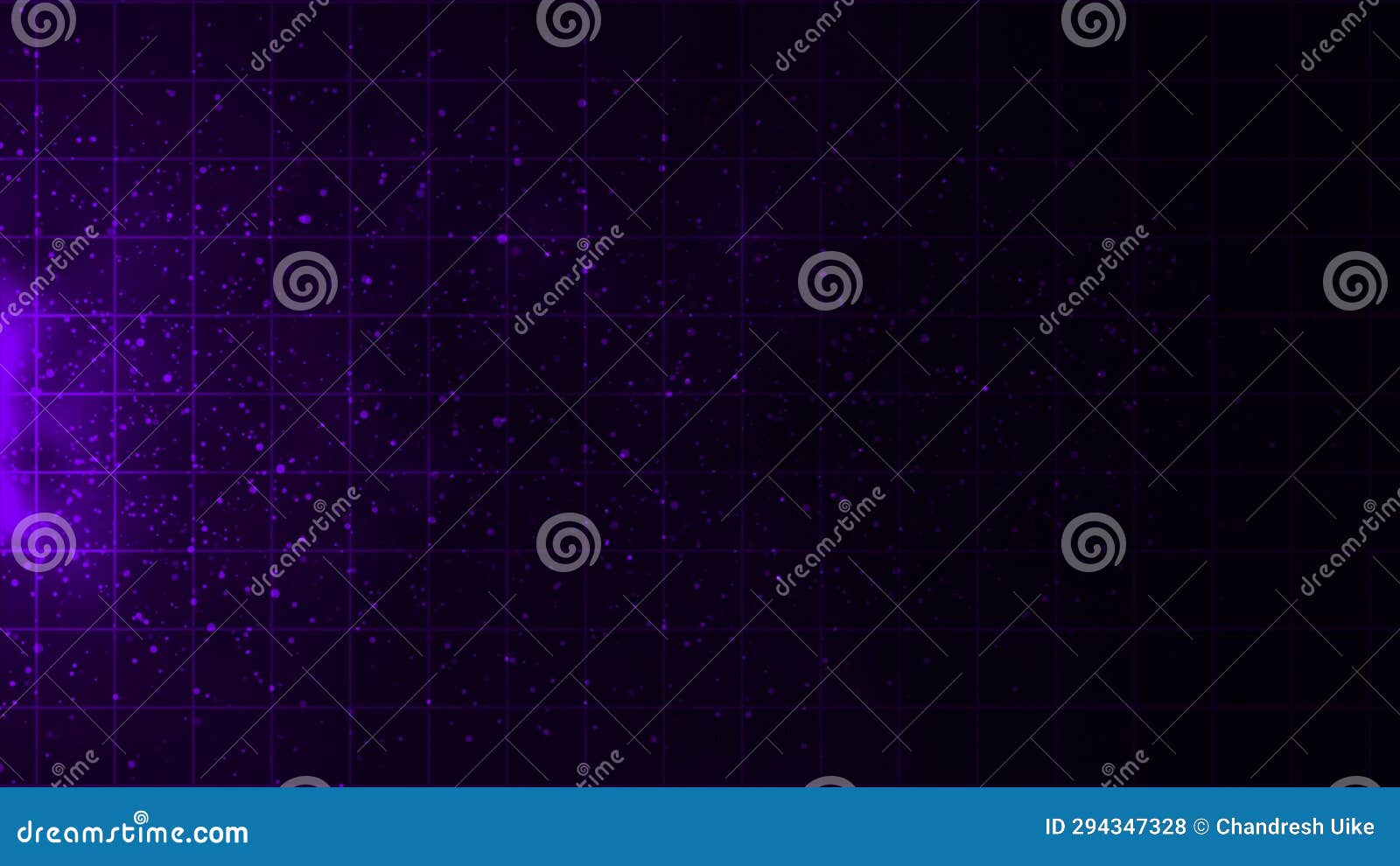 Abstract Futuristic Technology Particles Background, Purple Particles ...