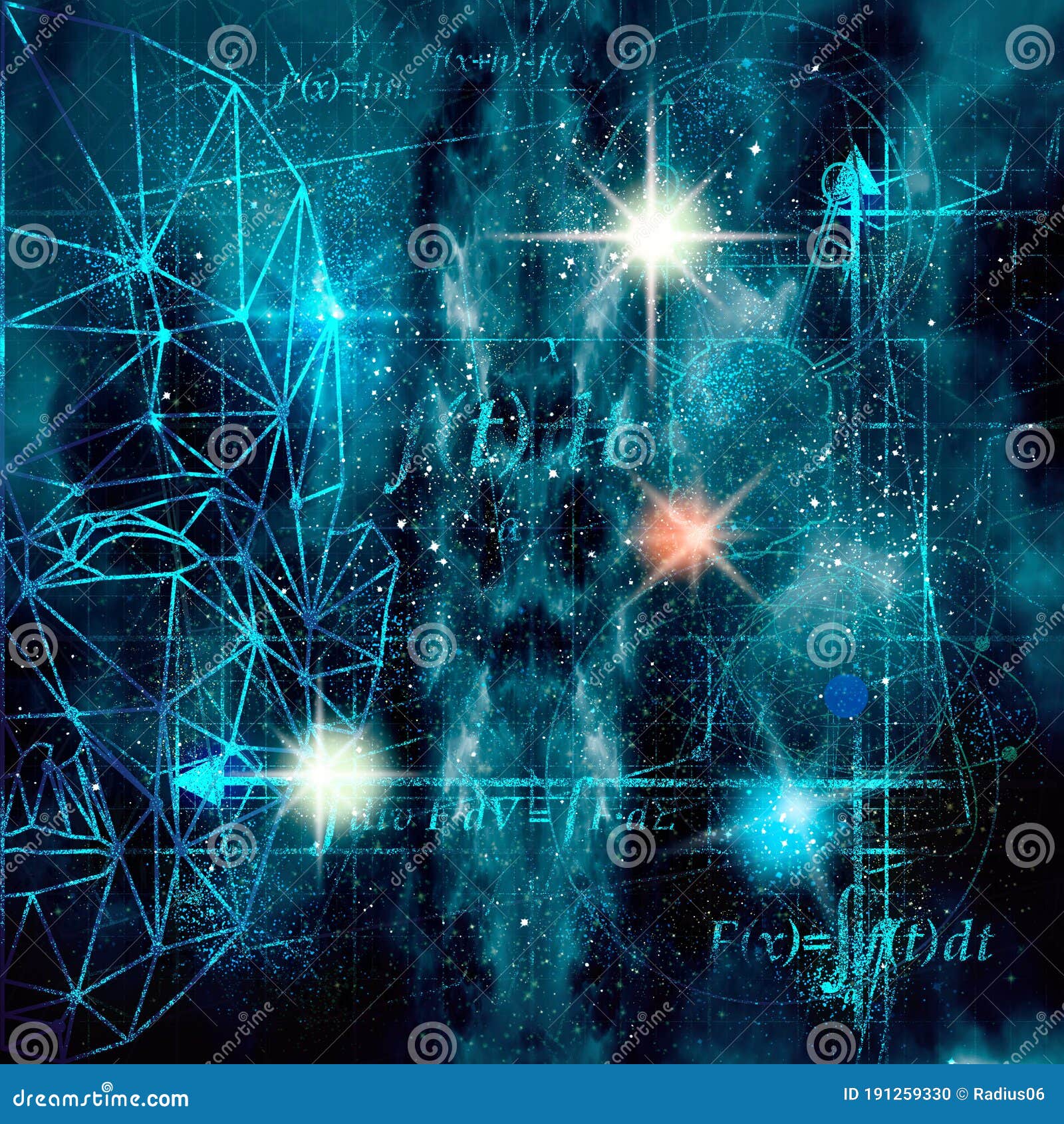 Drawn project concept stock illustration. Illustration of future ...