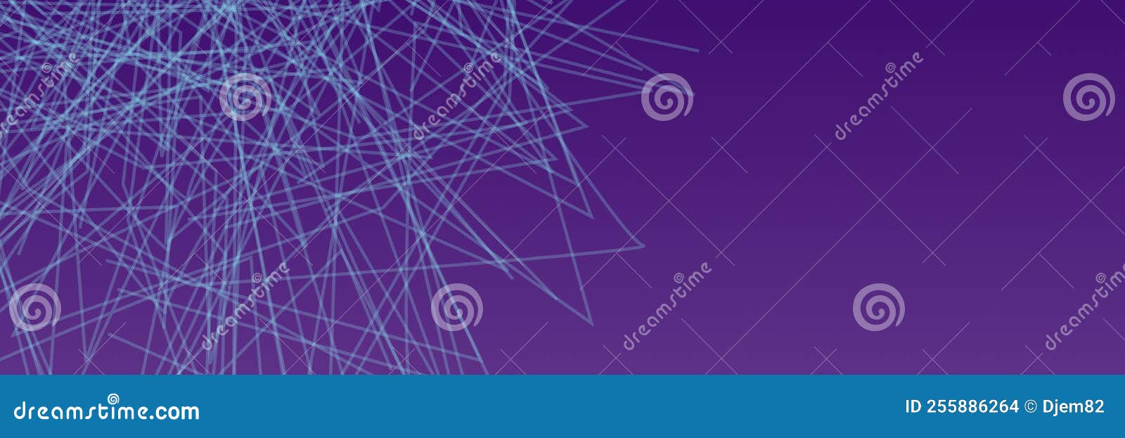 Abstract Futuristic Thin Lines Stock Illustration - Illustration of ...