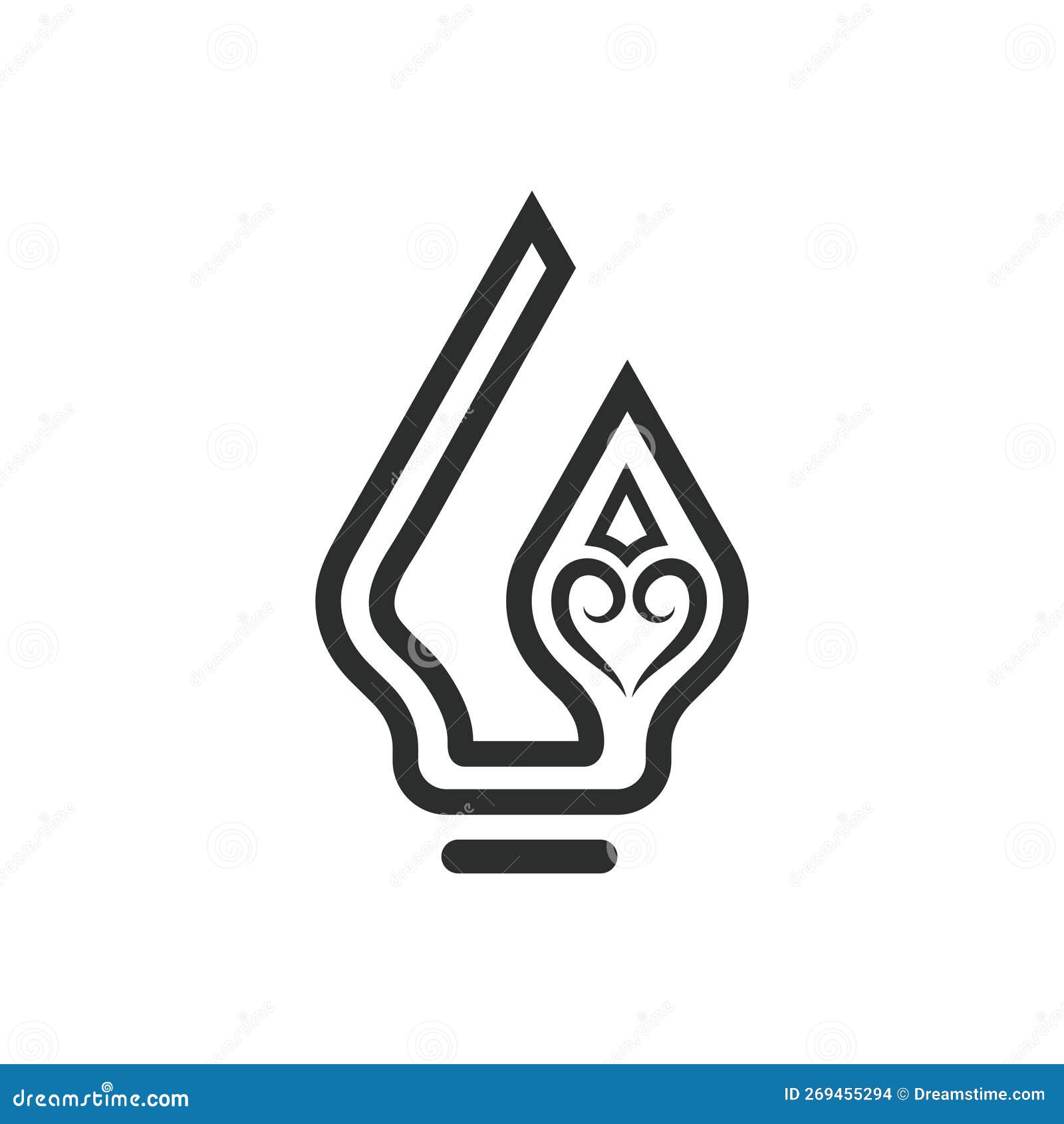 Abstract G Letter Gunungan Wayang Concept Design Icon Vector Template ...