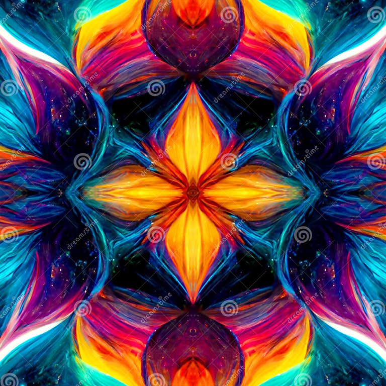 Abstract Galaxy Nebula Space Seamless Pattern Background Stock ...