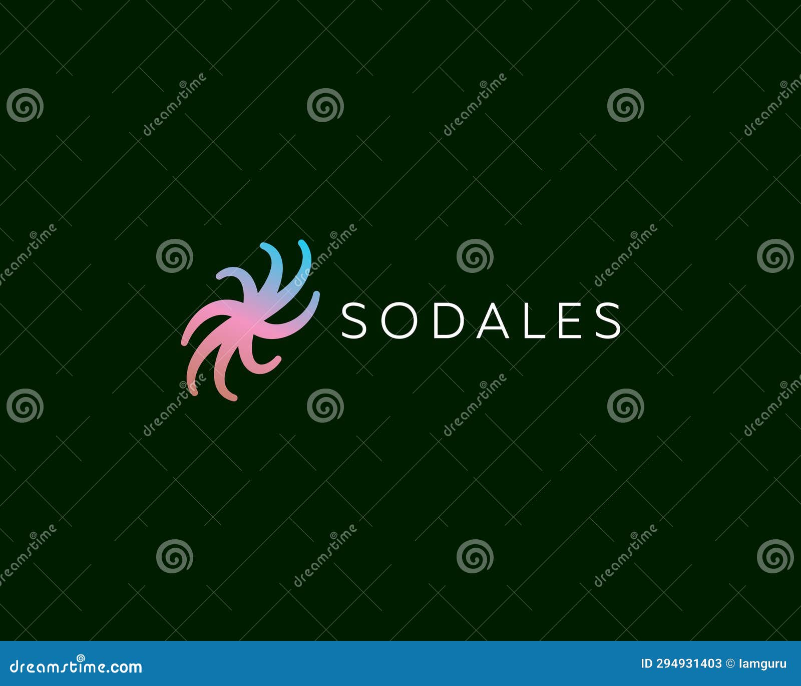 Abstract Galaxy Universe Logo Design. Creative Space Energy Rotation ...