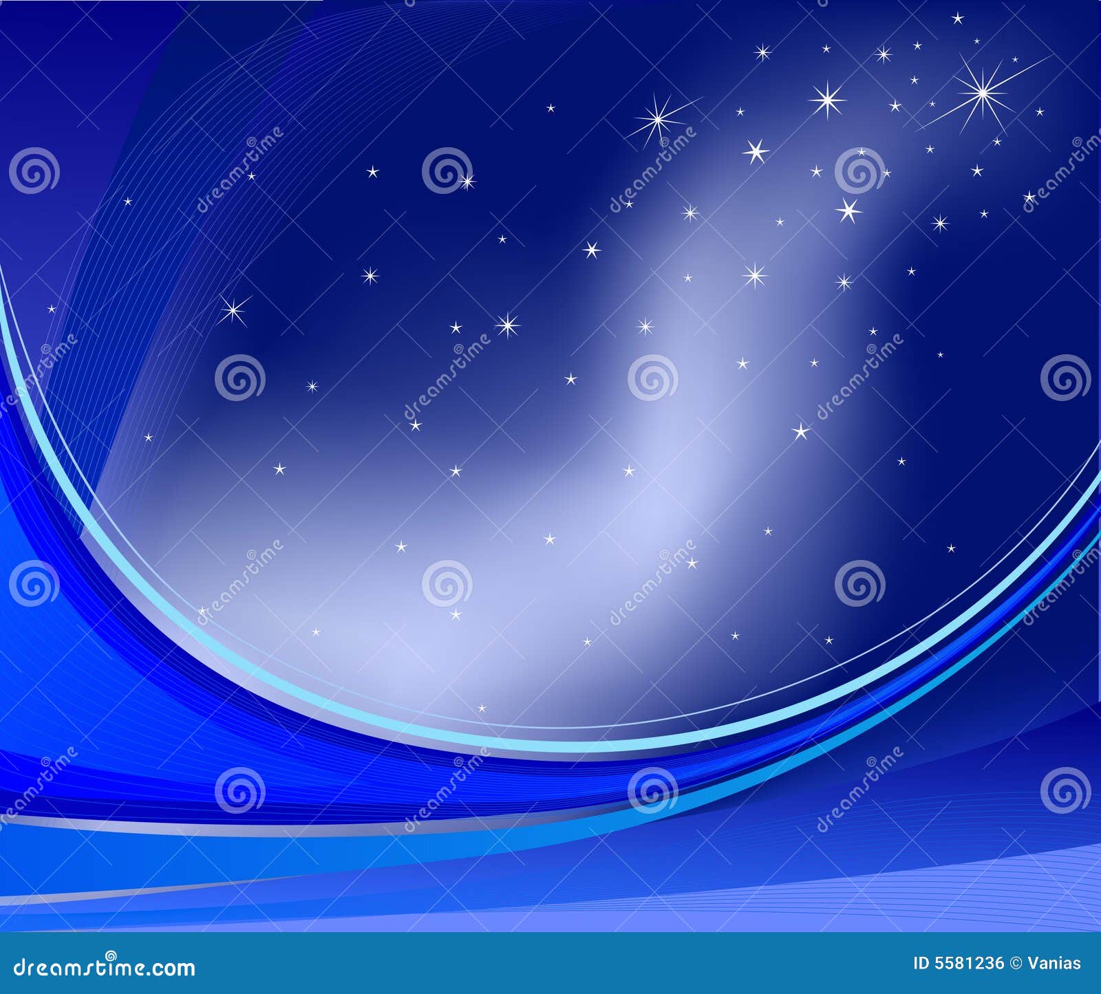 Abstract Galaxy Waves Background Stock Vector - Illustration of blurred ...