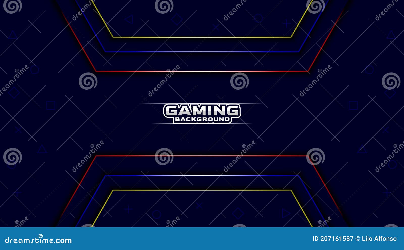 Abstract Gaming Background with Modern Luxury Style Stock Vector ...