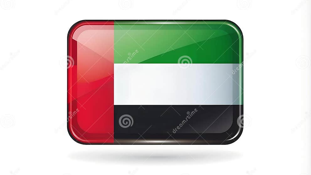 Abstract GCC Round Flag Icon with a Vibrant Gradient Shadow AI ...