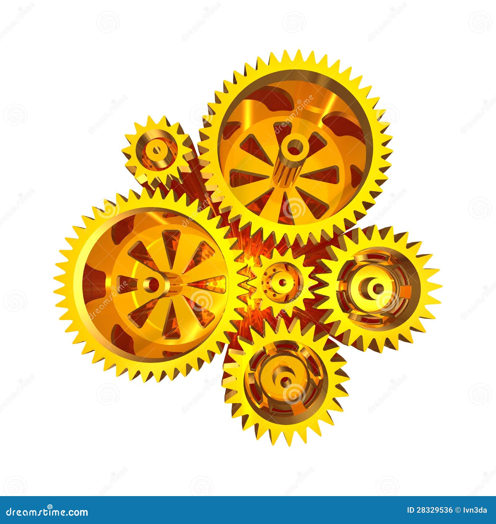 Abstract Gear Background stock illustration. Illustration of isolate ...