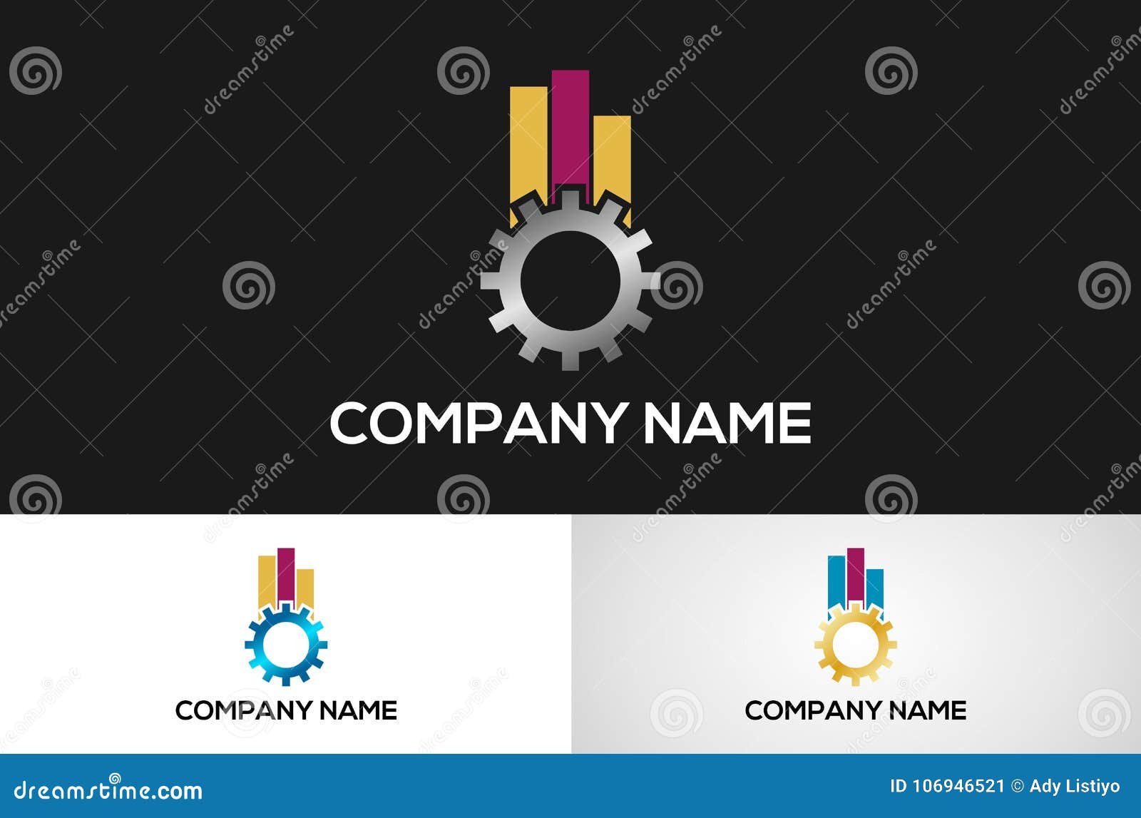 Abstract gear logo stock illustration. Illustration of decoration ...