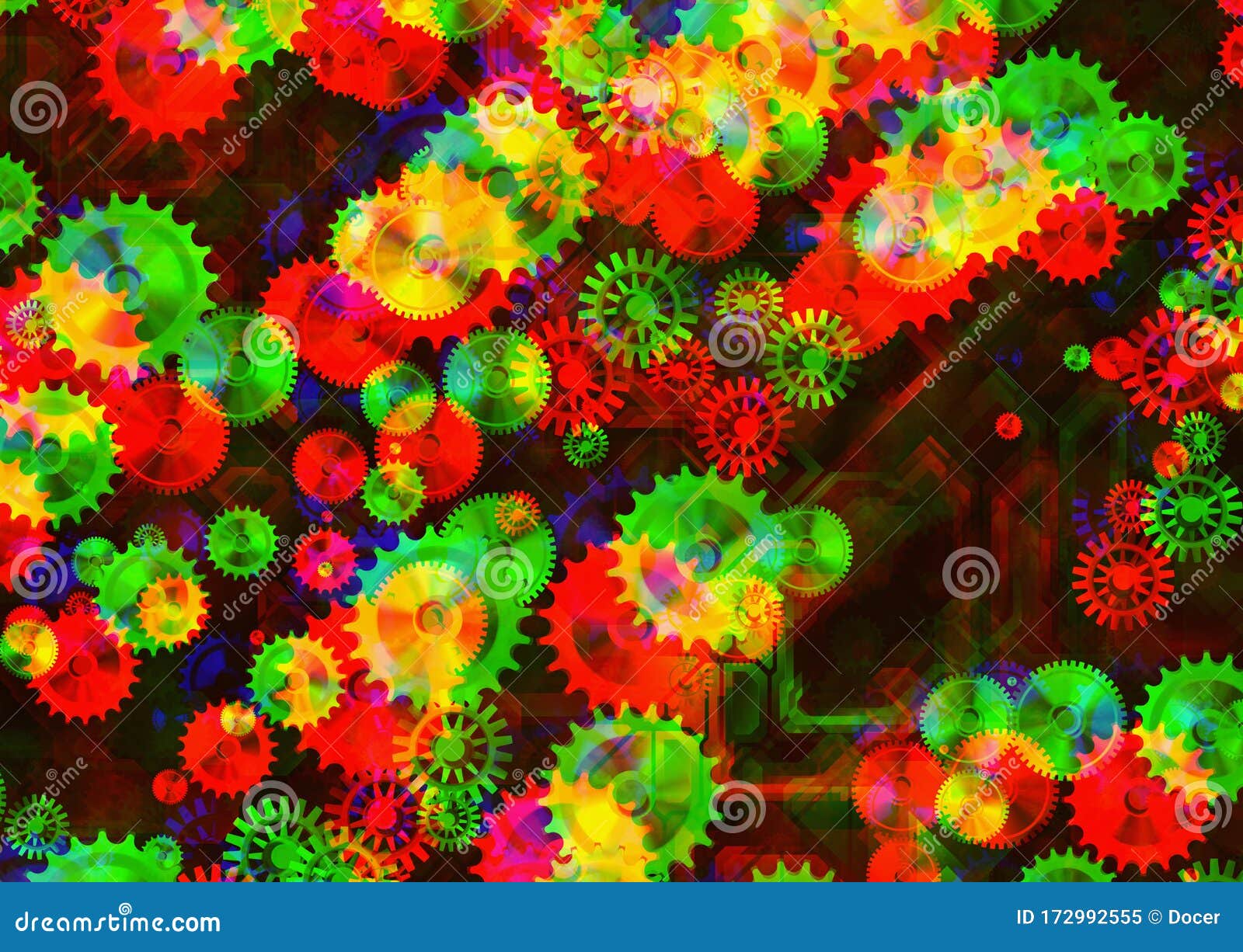 Abstract Gear Mechanical Color Backgrounds Royalty-Free Stock Photo ...