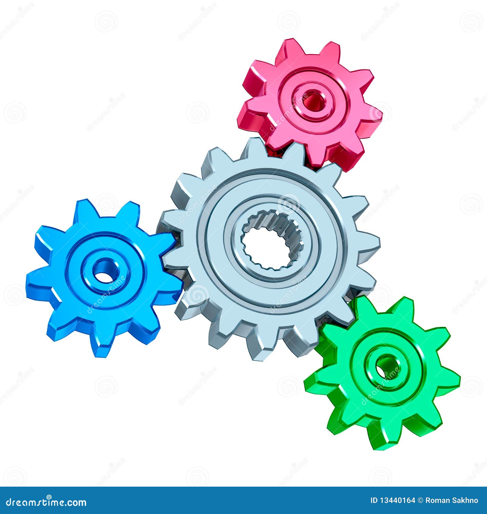 Abstract gears stock illustration. Illustration of industrial - 13440164