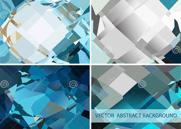 Abstract Gemstone Background Stock Vector - Illustration of glass ...