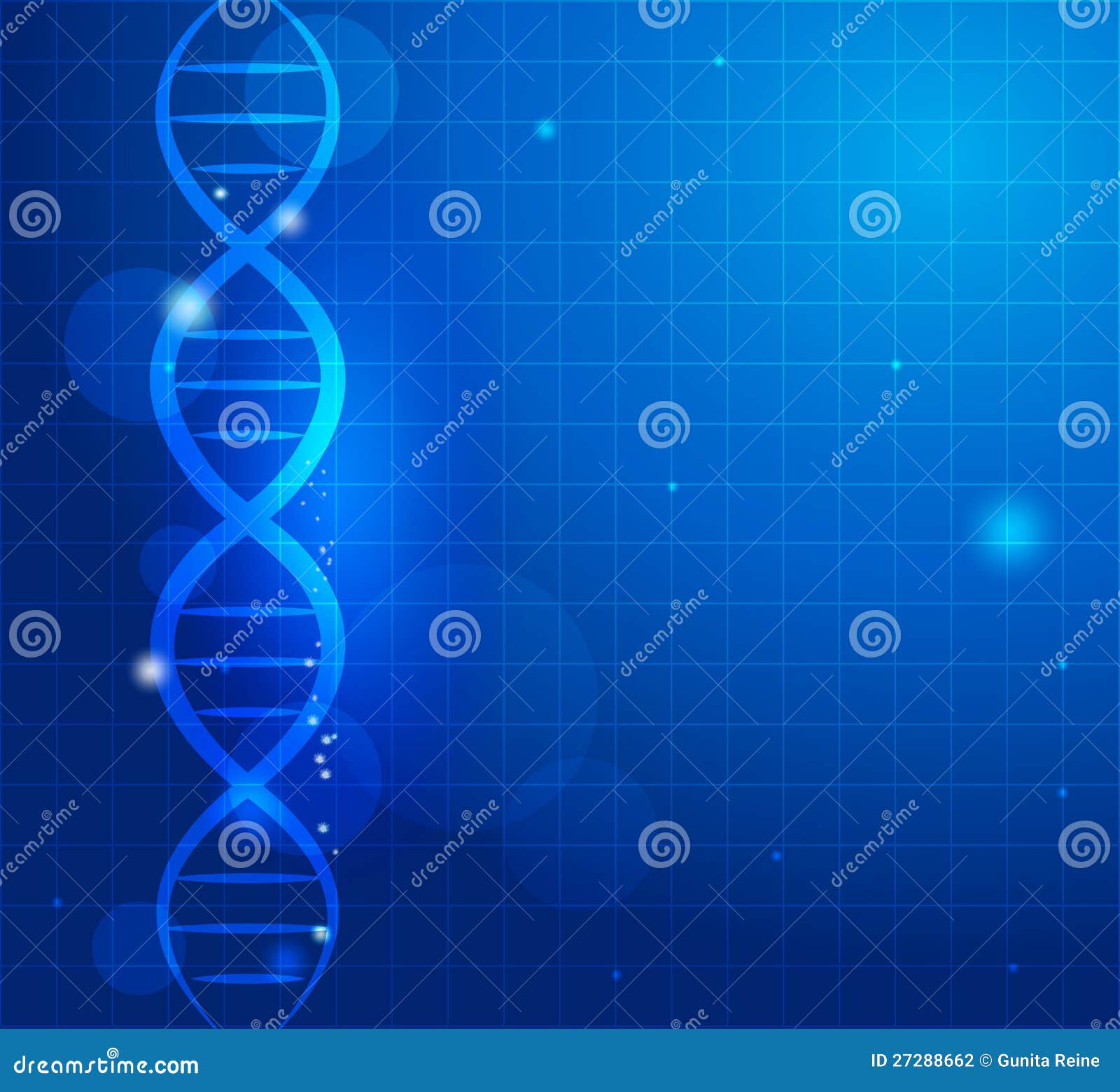 Abstract gene chain stock vector. Illustration of care - 27288662