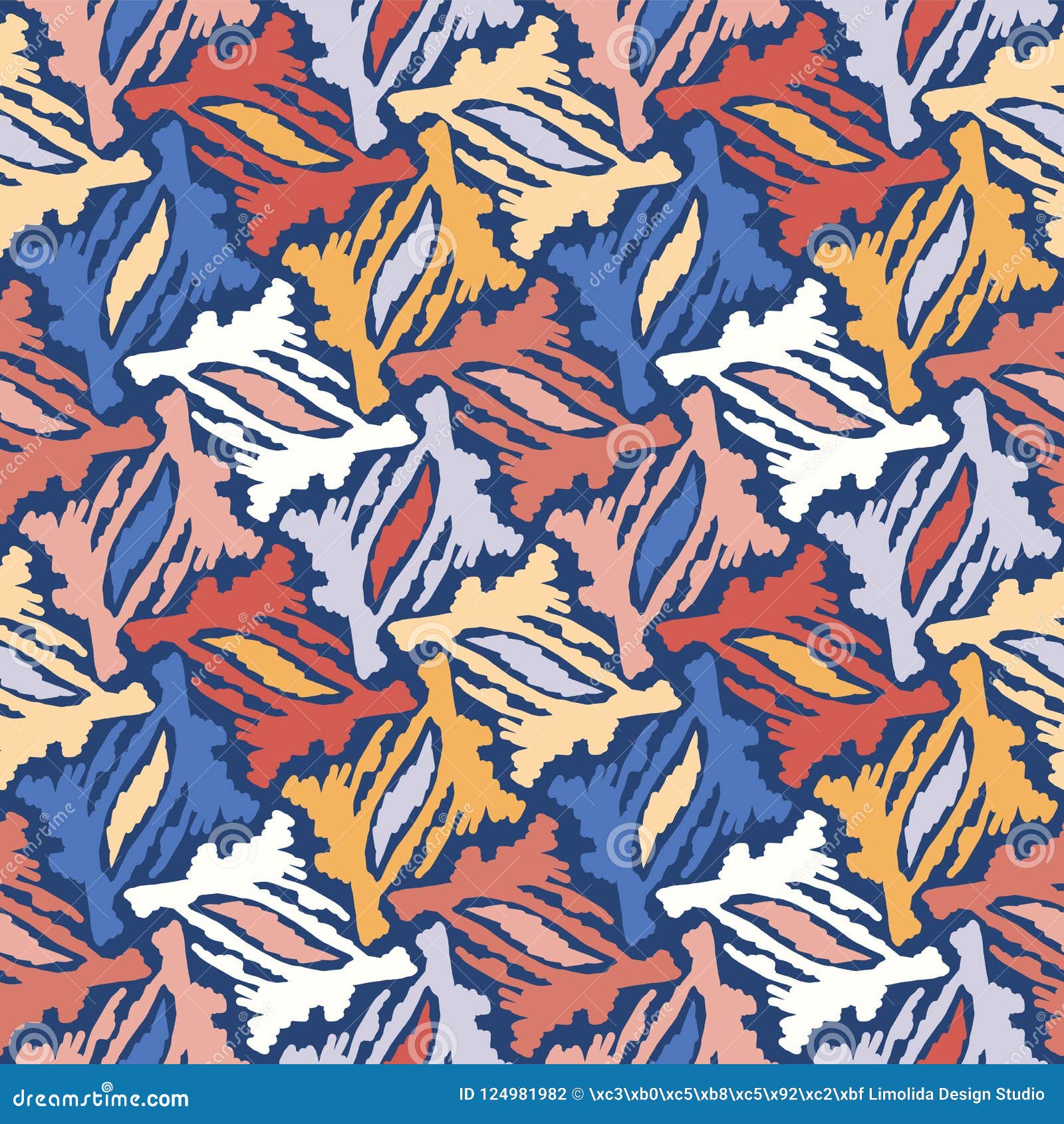 Abstract Geo Rectangle Vector Blue and Yellow Stock Vector ...