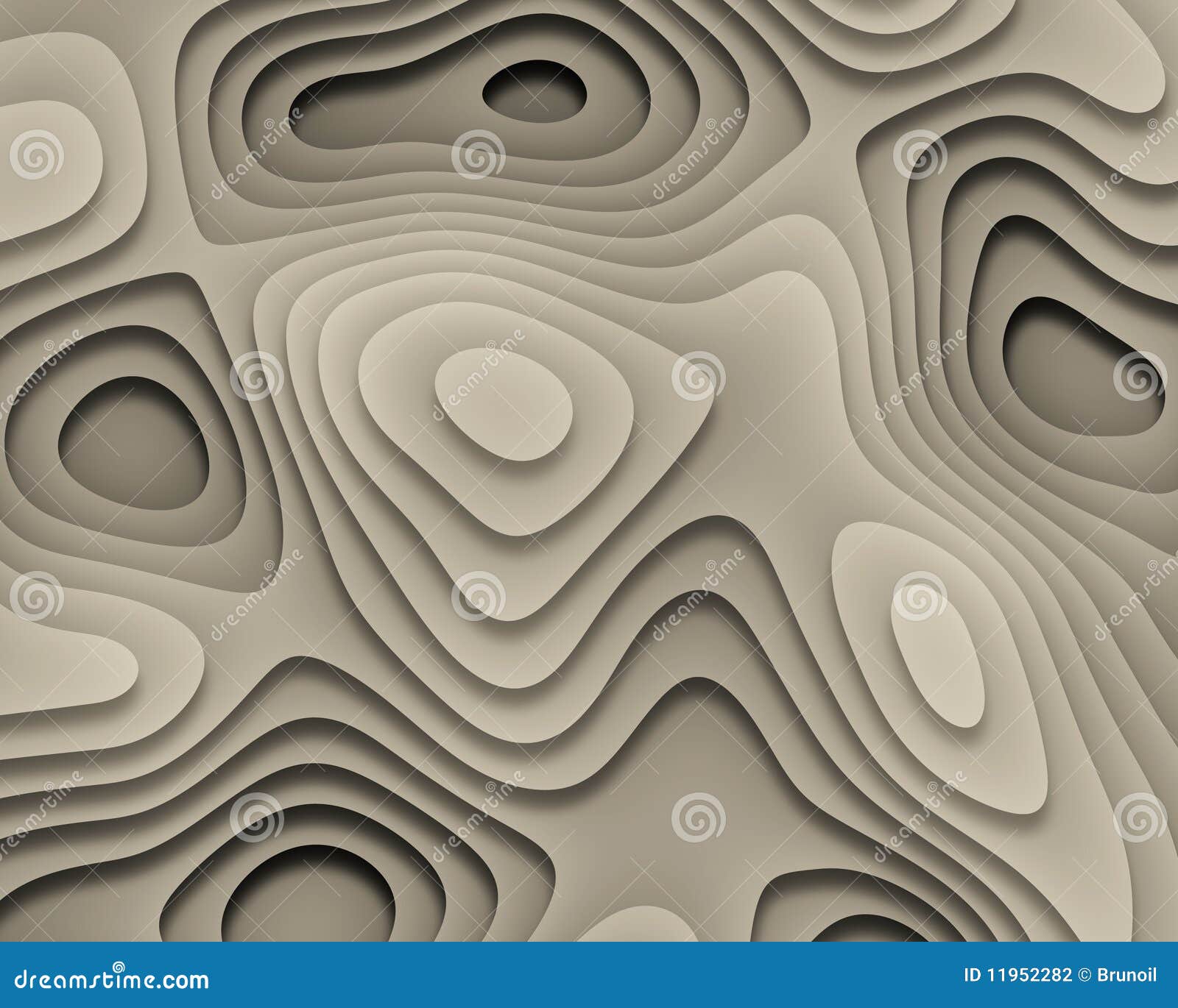 Abstract Geographic Curves Background Stock Illustration - Illustration ...