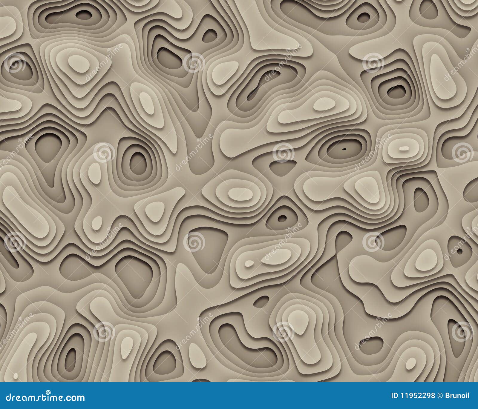 Abstract Geographic Curves Background Stock Illustration - Illustration ...