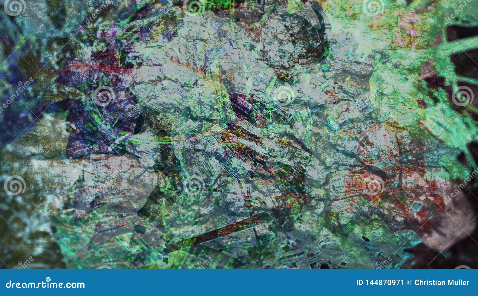 Abstract Geologic Landscape Structure Illustration Background Stock ...