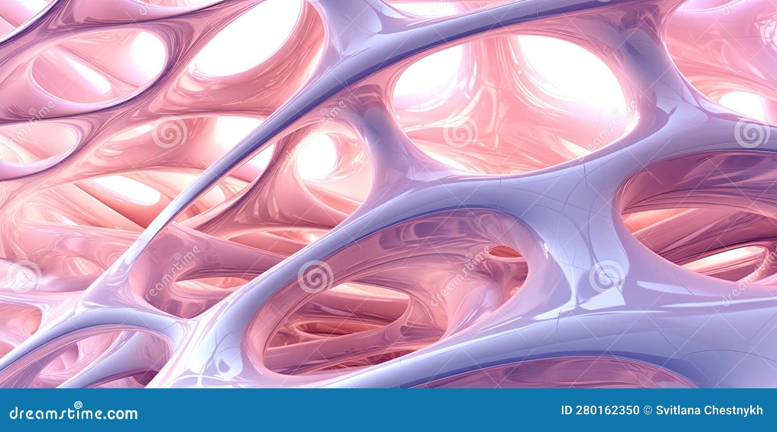 Abstract Geometic 3d Background, Sponge Structure Holes Texture ...