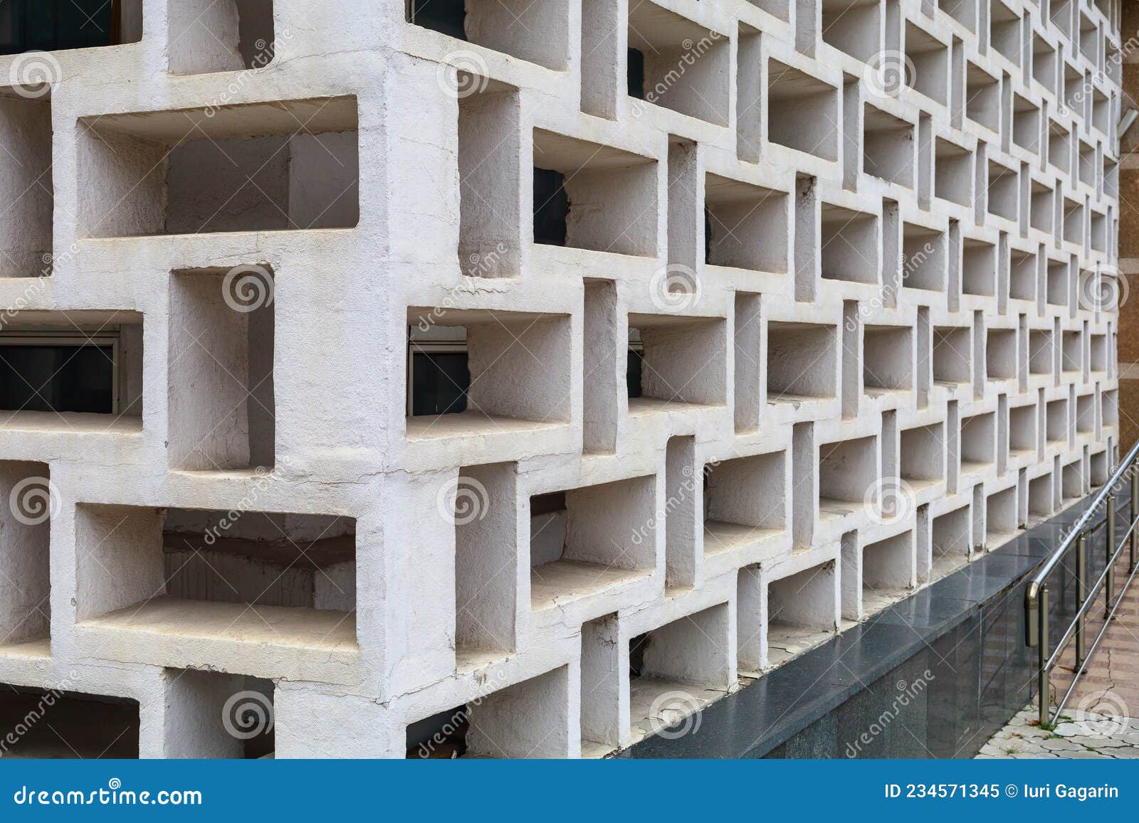 Abstract Geometric Architectural Urban Pattern. Textured Background ...