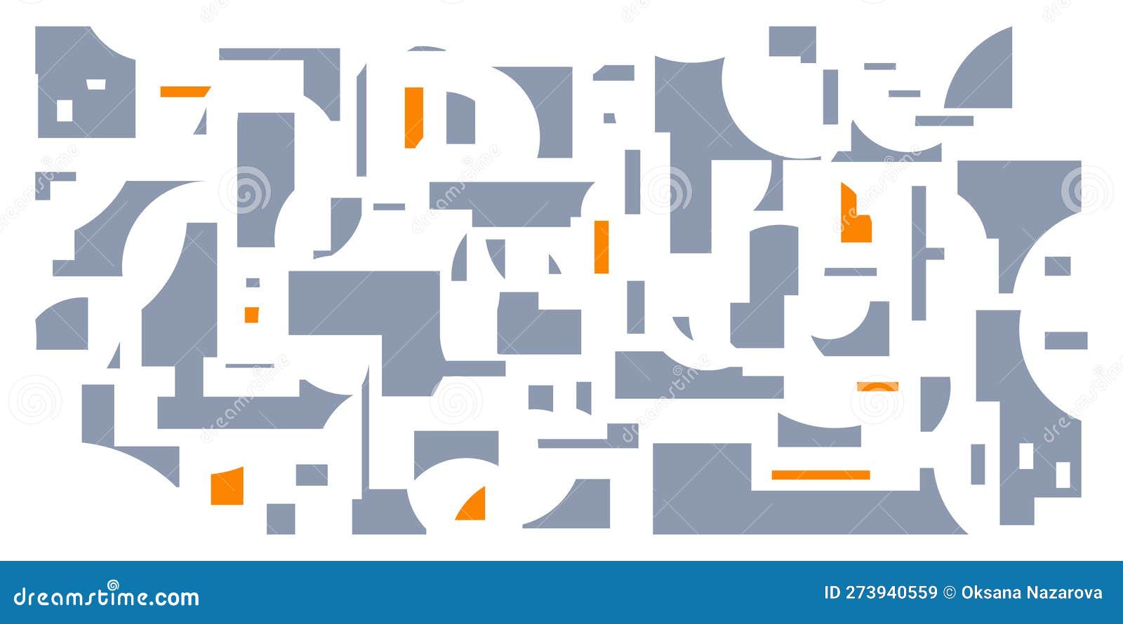 Abstract Geometric Architecture Pattern Background Stock Vector ...