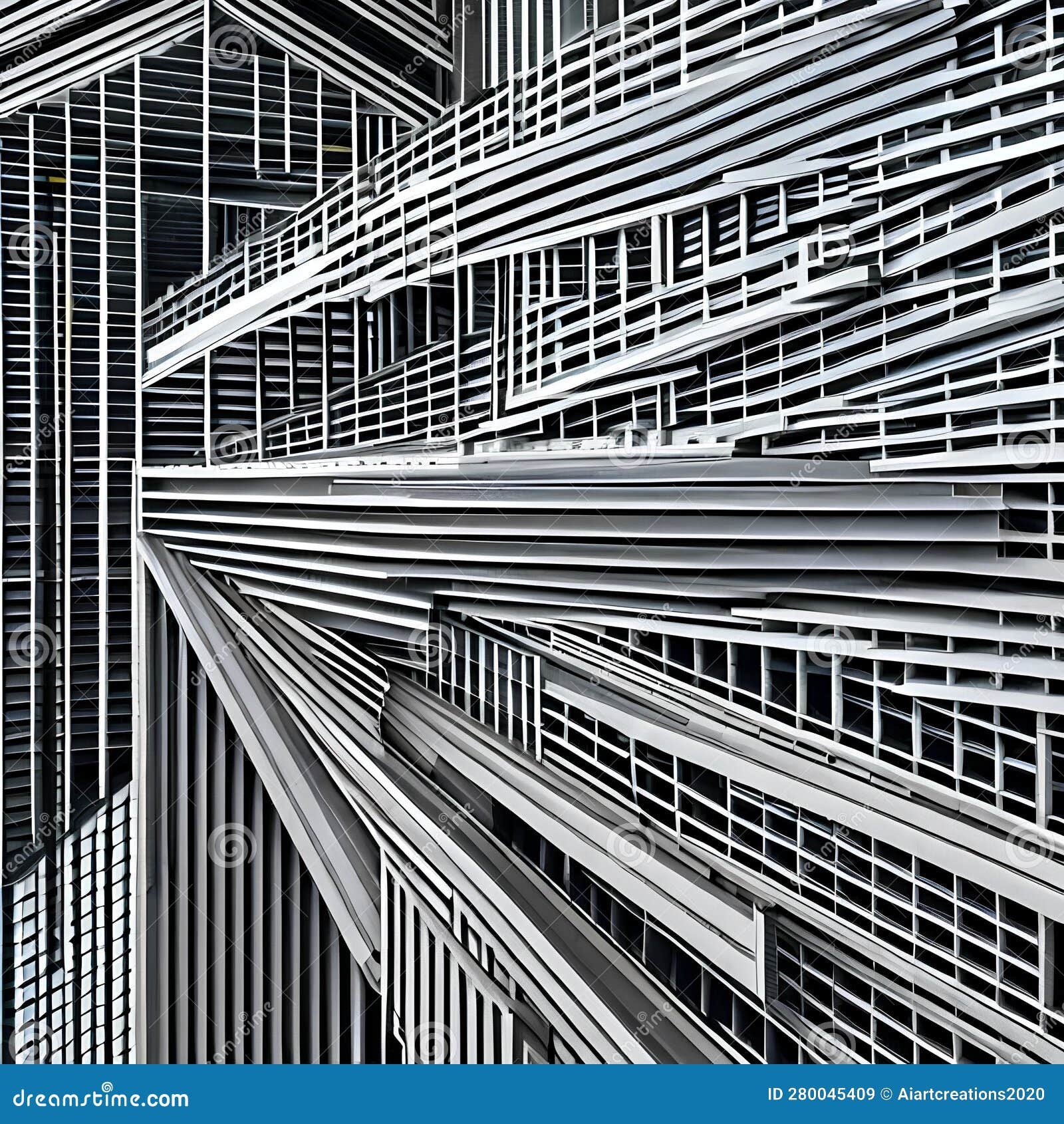 1626 Abstract Geometric Architecture: A Visually Captivating Background ...