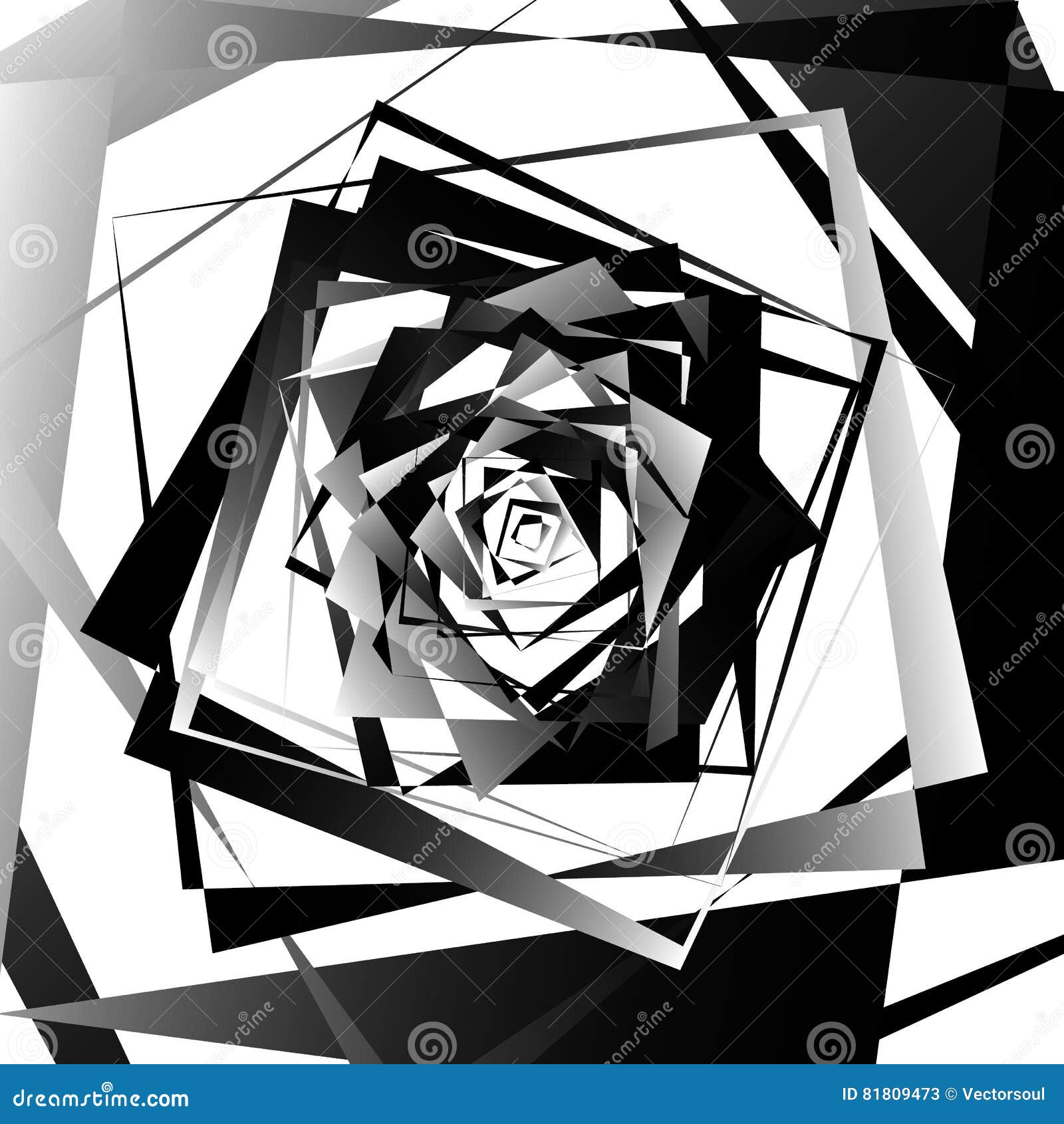 Abstract Geometric Art with Edgy, Angular Shapes. Randomly Order Stock ...