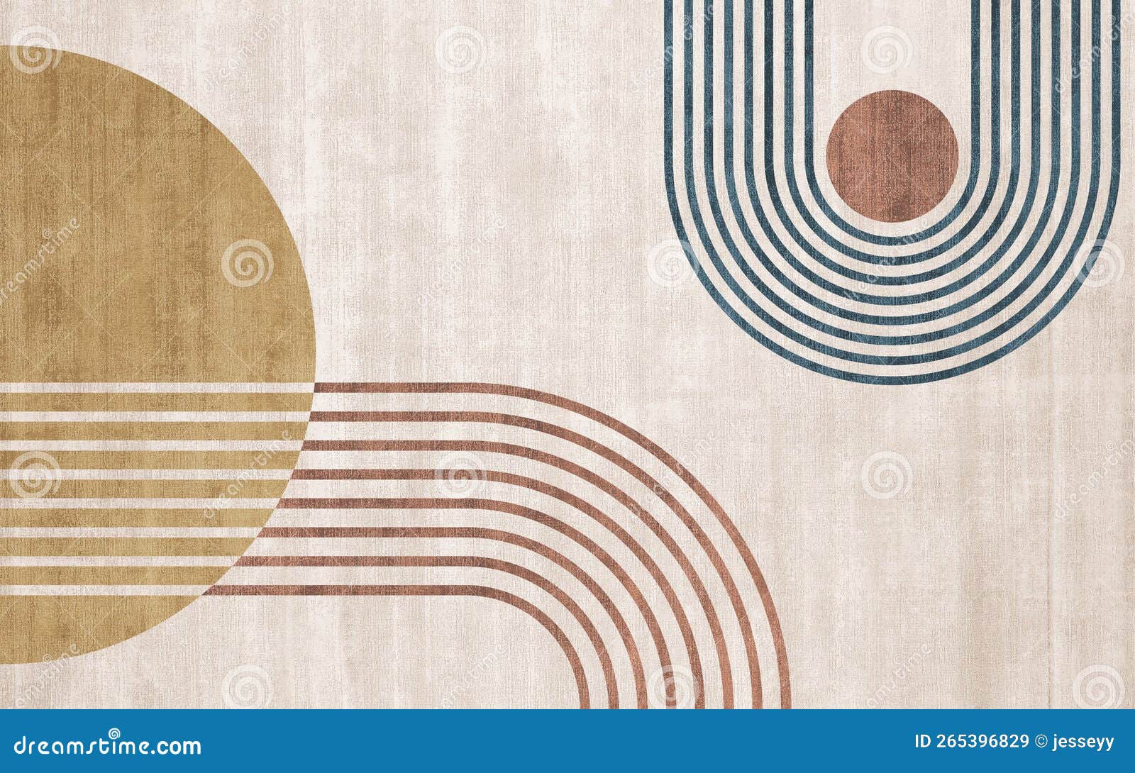Abstract Geometric Art Patterns, Modern Simple Carpet Background. Stock ...