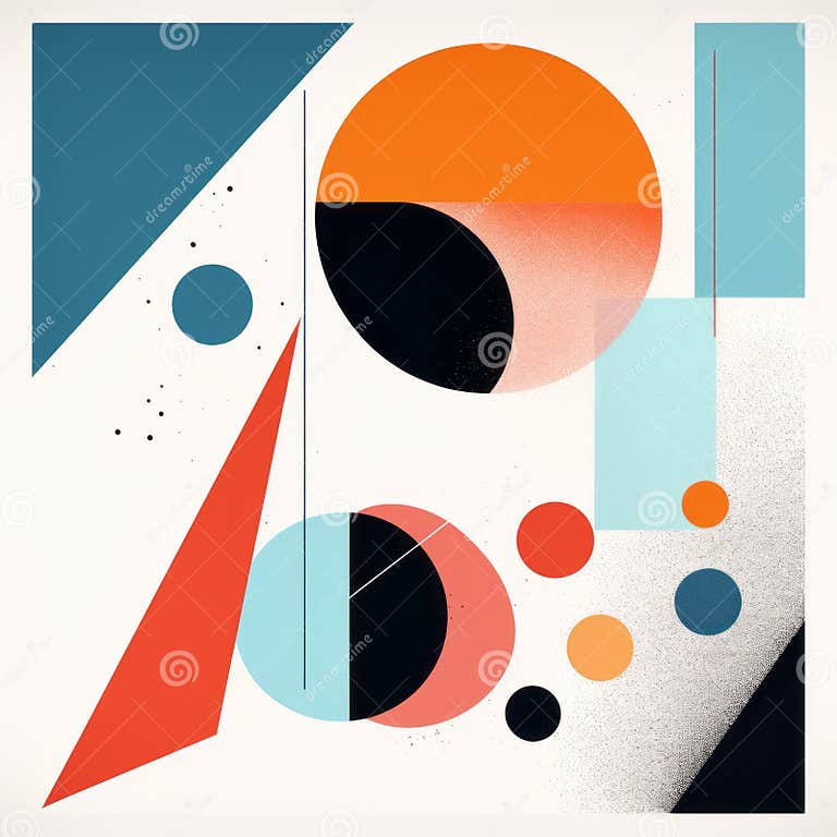 Abstract Geometric Art Prints: Minimalist Design with Bold Graphic ...