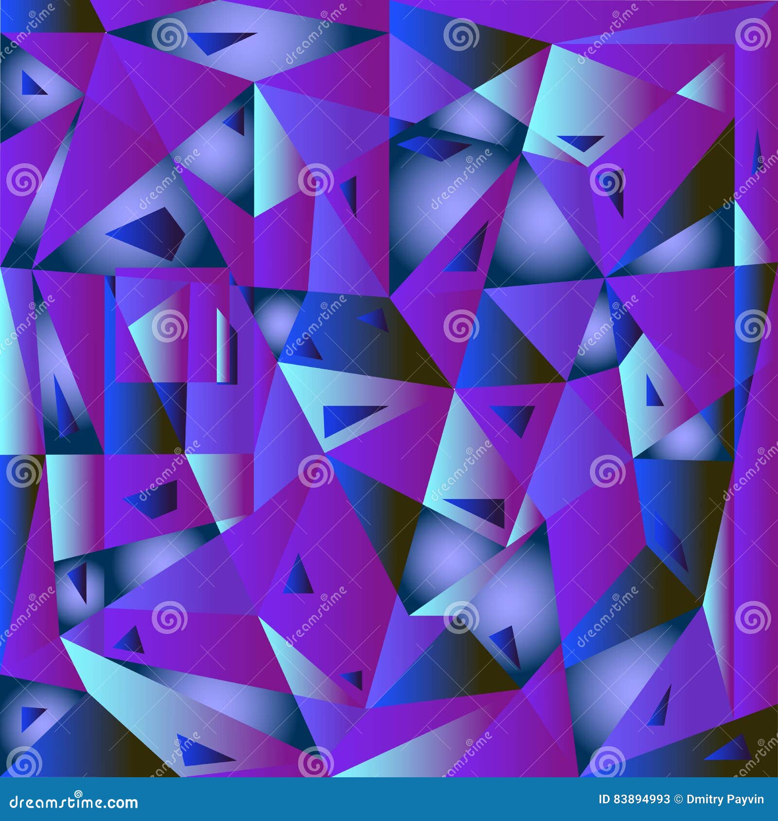 Abstract Geometric Background Blue Stock Vector - Illustration of ...