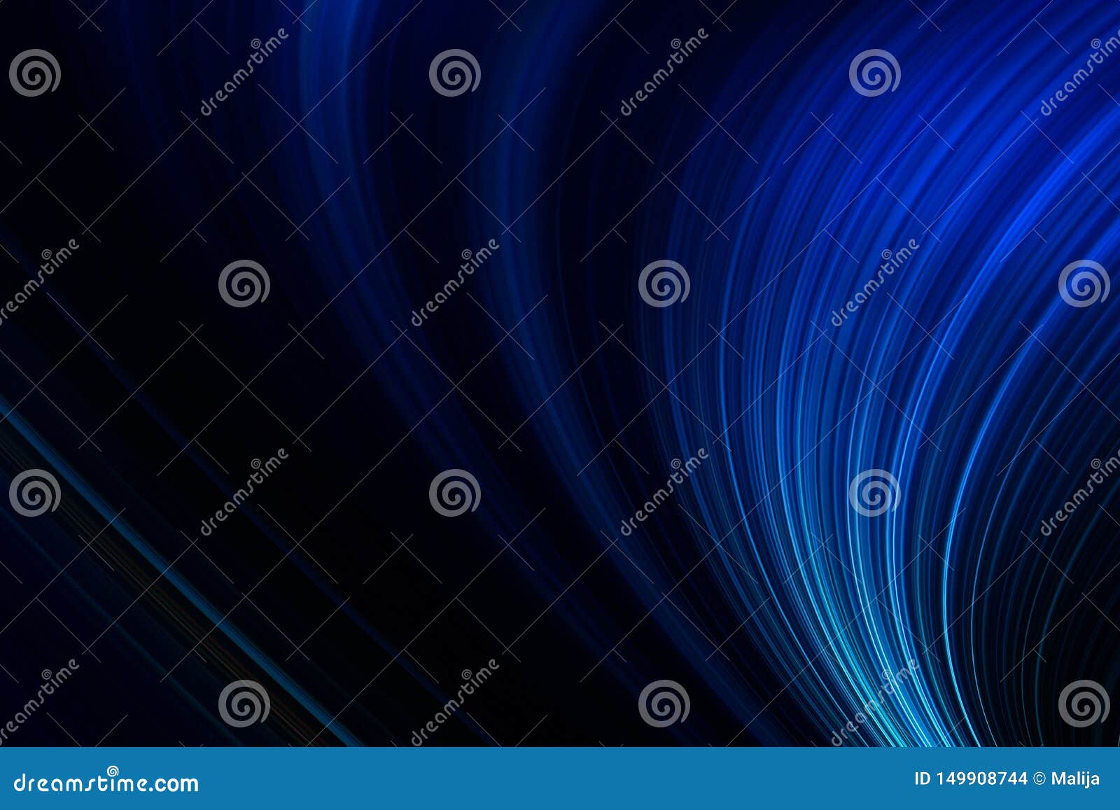 Abstract Blue Motion Background Stock Illustration - Illustration of ...
