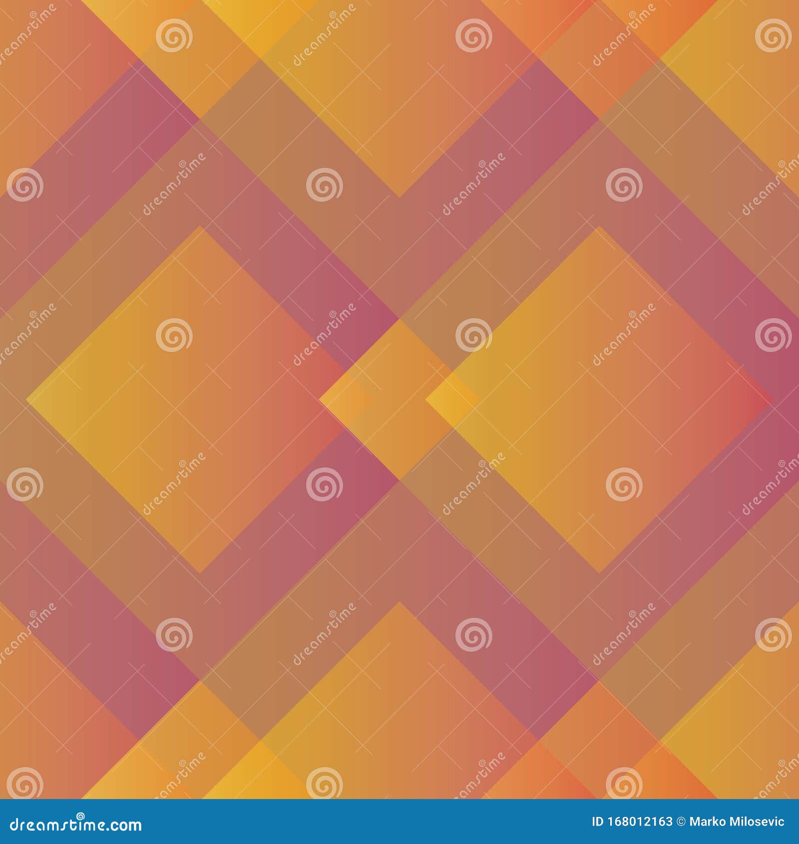 Abstract Geometric Background with Blured Square Stock Vector ...