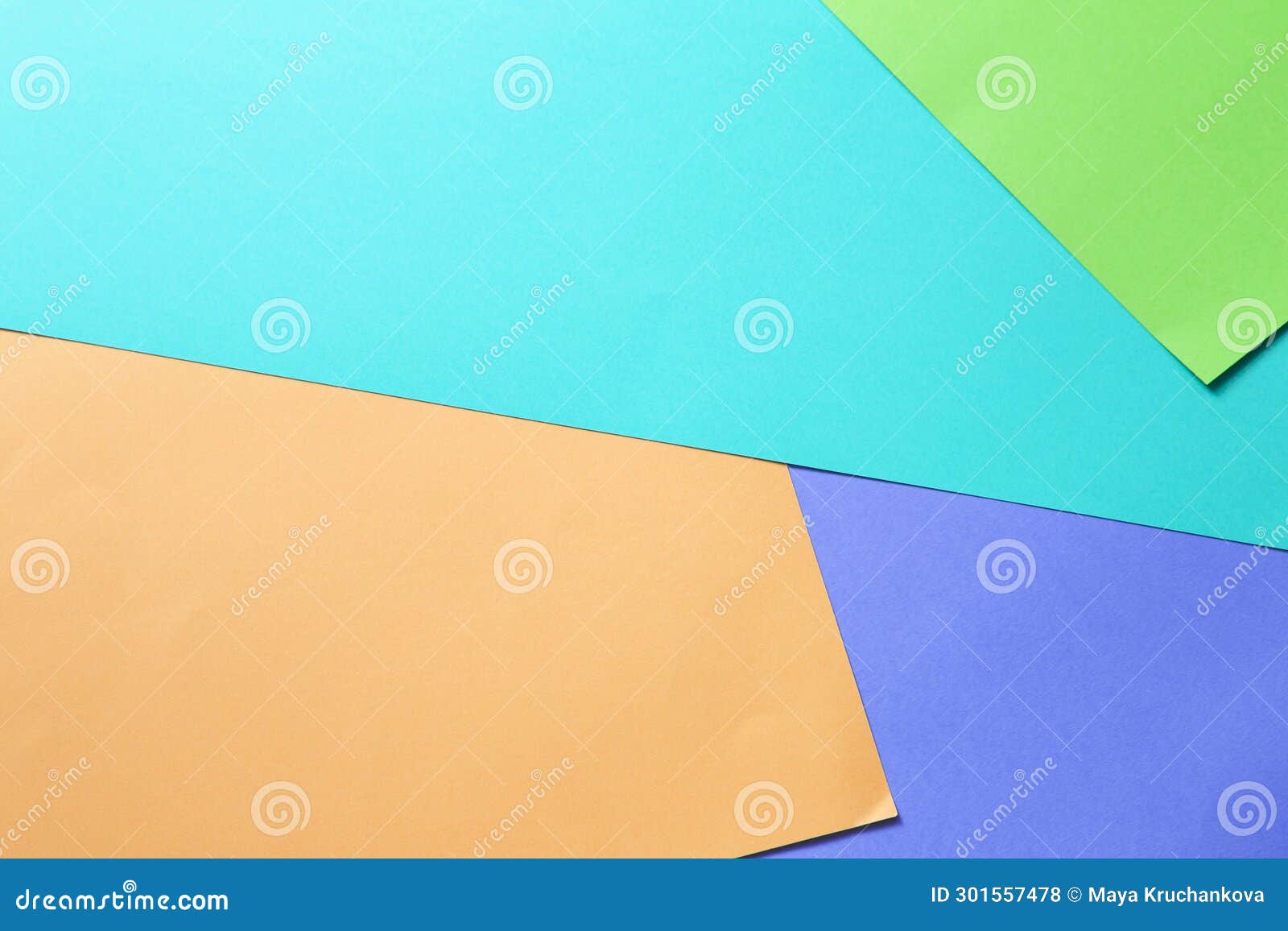 Abstract Geometric Background with Color Paper Stock Photo - Image of ...