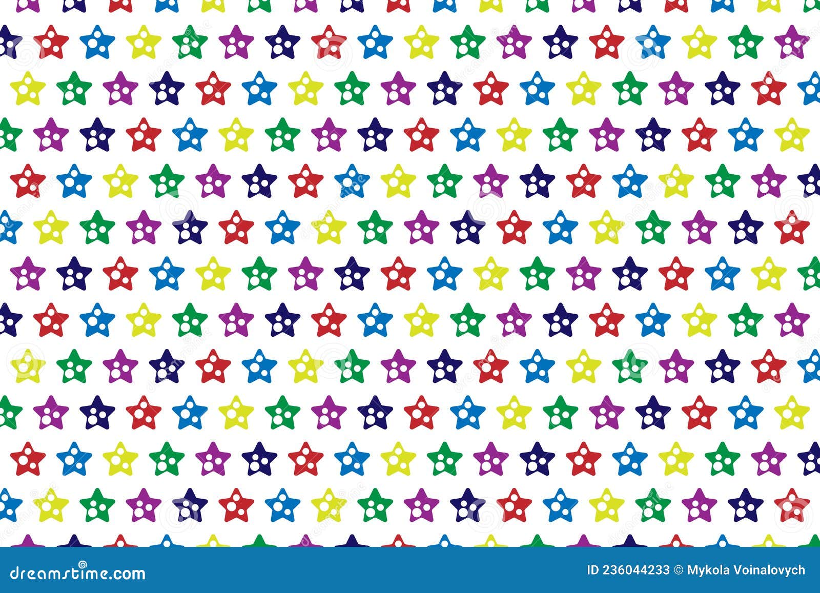 Abstract Geometric Background with Color Stars . Modern and Trendy ...