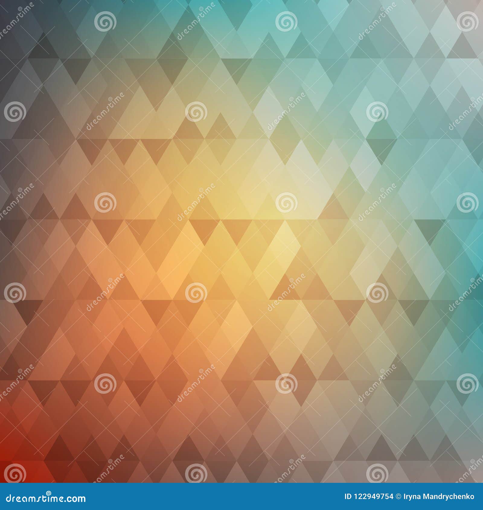 Abstract Geometric Background. Colorful Mosaic Backdrop Stock Vector ...