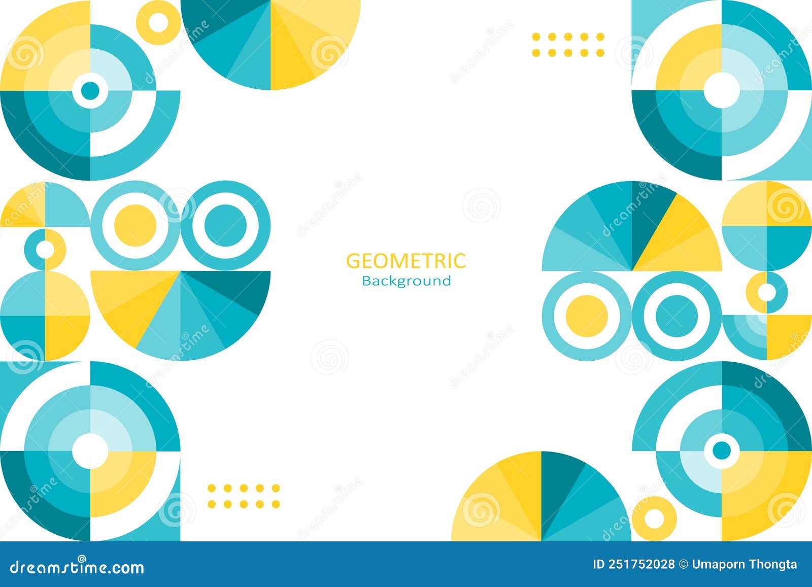 Abstract Geometric Background, Colorful Template Flat Design with the ...