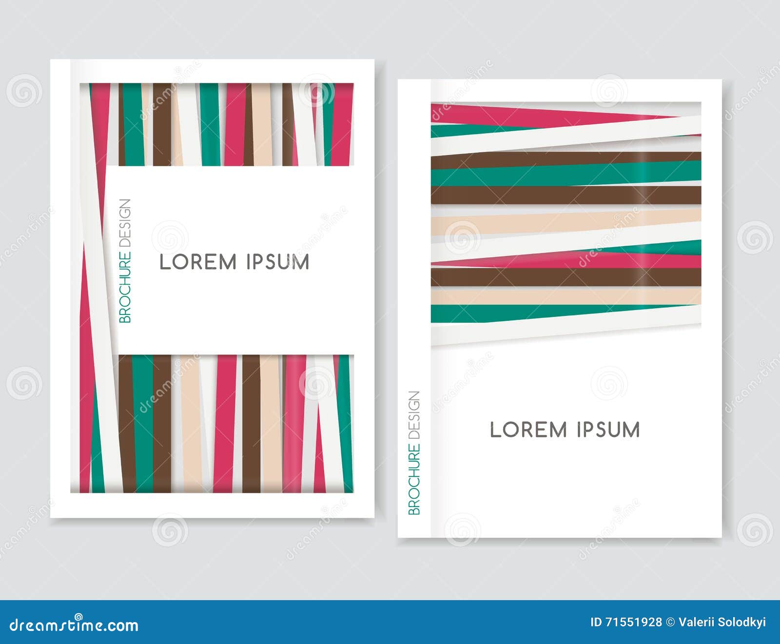 Abstract Geometric Background. Cover Design for Brochure Leaflet Flyer ...