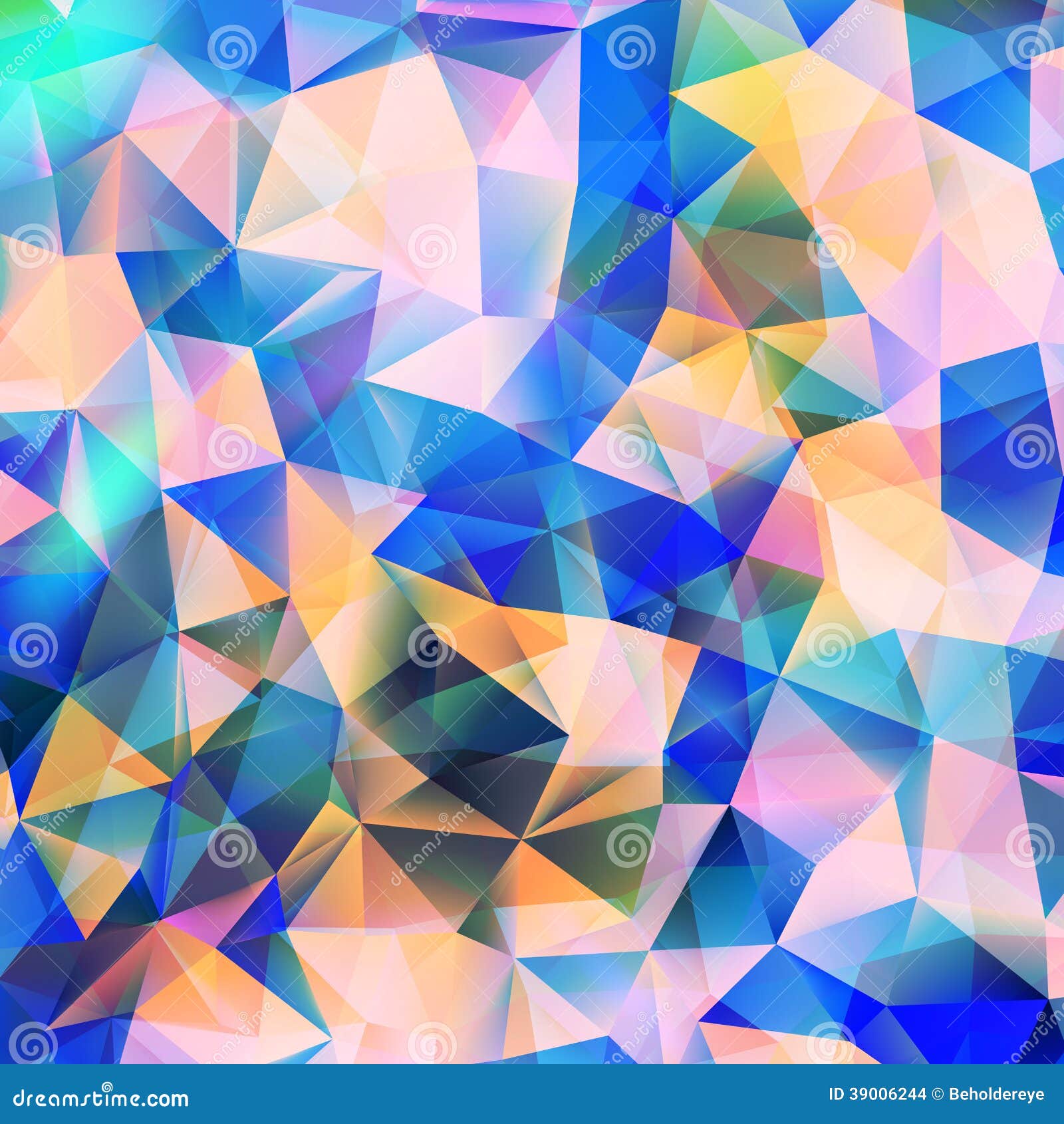 Abstract Geometric Background. Stock Vector - Illustration of paper ...