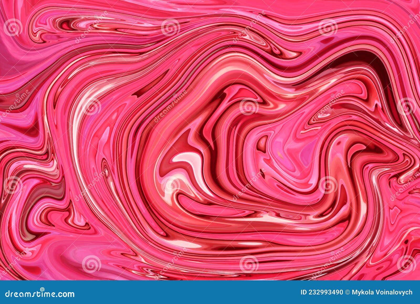 Abstract Geometric Background Flow Pink Liquid Design, Brochure ...