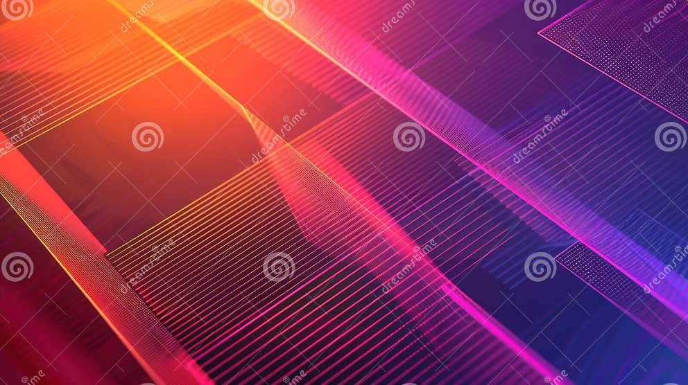 Abstract Geometric Background in the Form of Different Rectangles ...