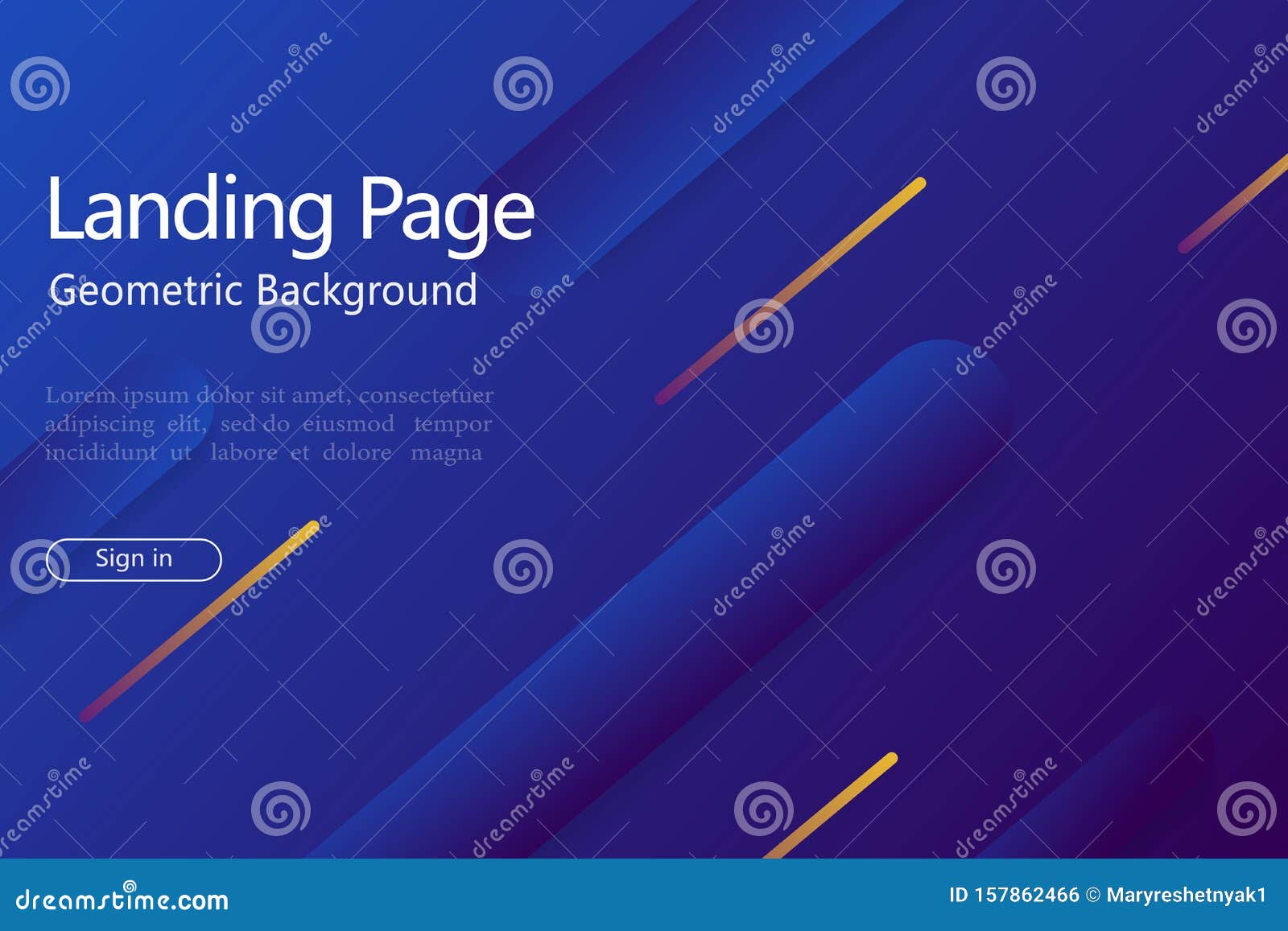 Abstract Geometric Background with Gradient Shape, Line for Website ...