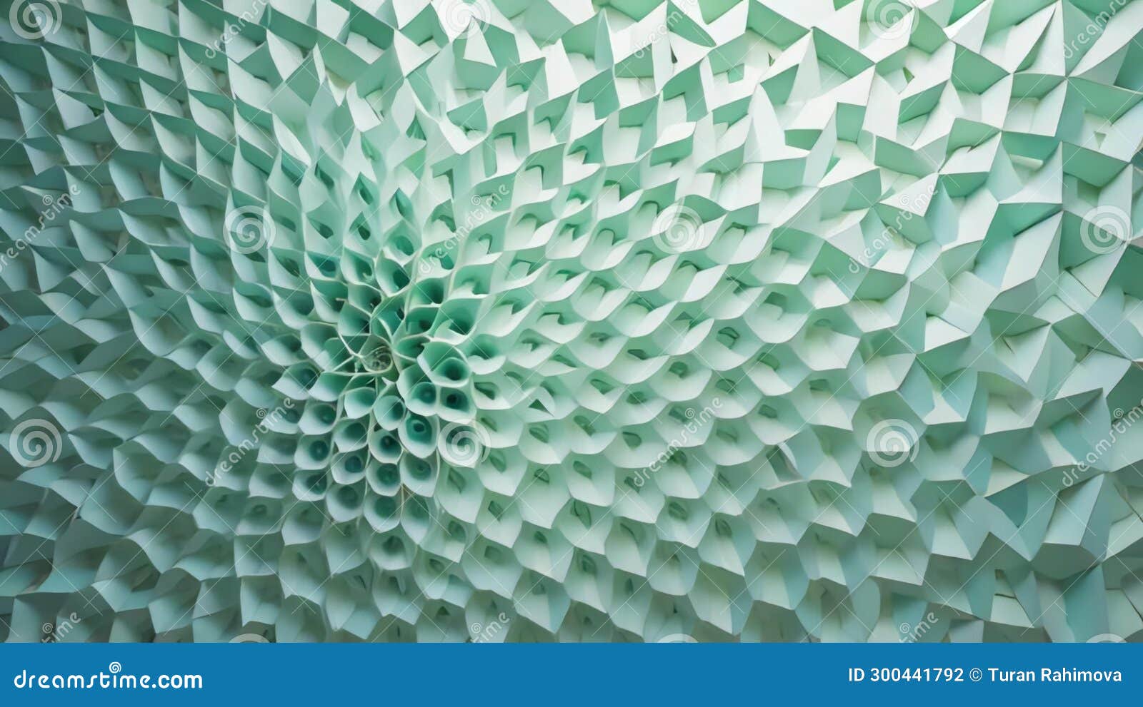 Abstract Geometric Background with Green and Blue Triangular Shapes ...