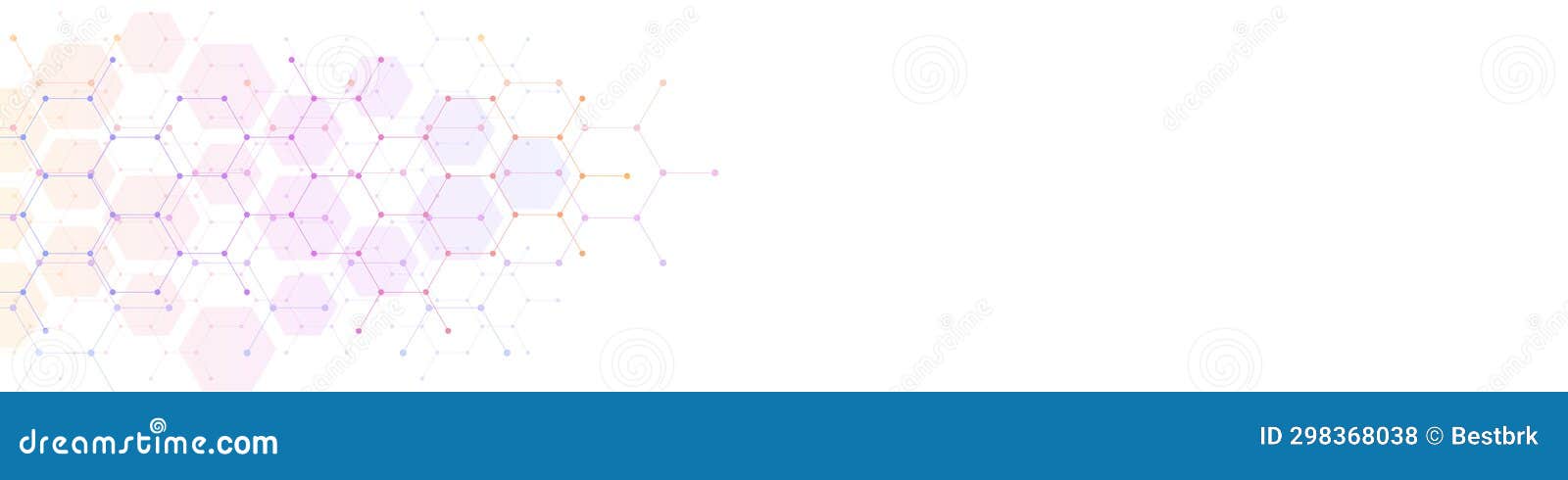 Abstract Geometric Background with a Hexagon Pattern. Hexagonal Shape ...