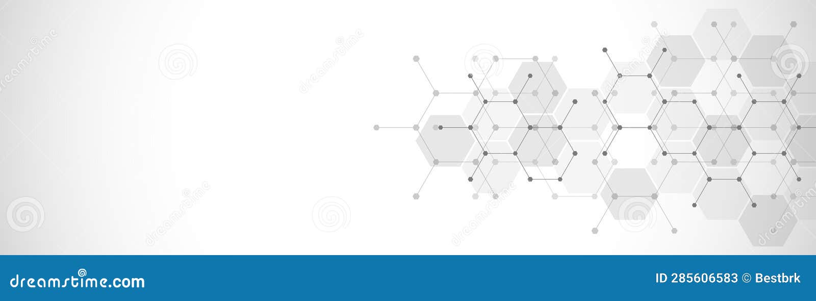 Abstract Geometric Background with a Hexagon Pattern. Hexagonal Shape ...