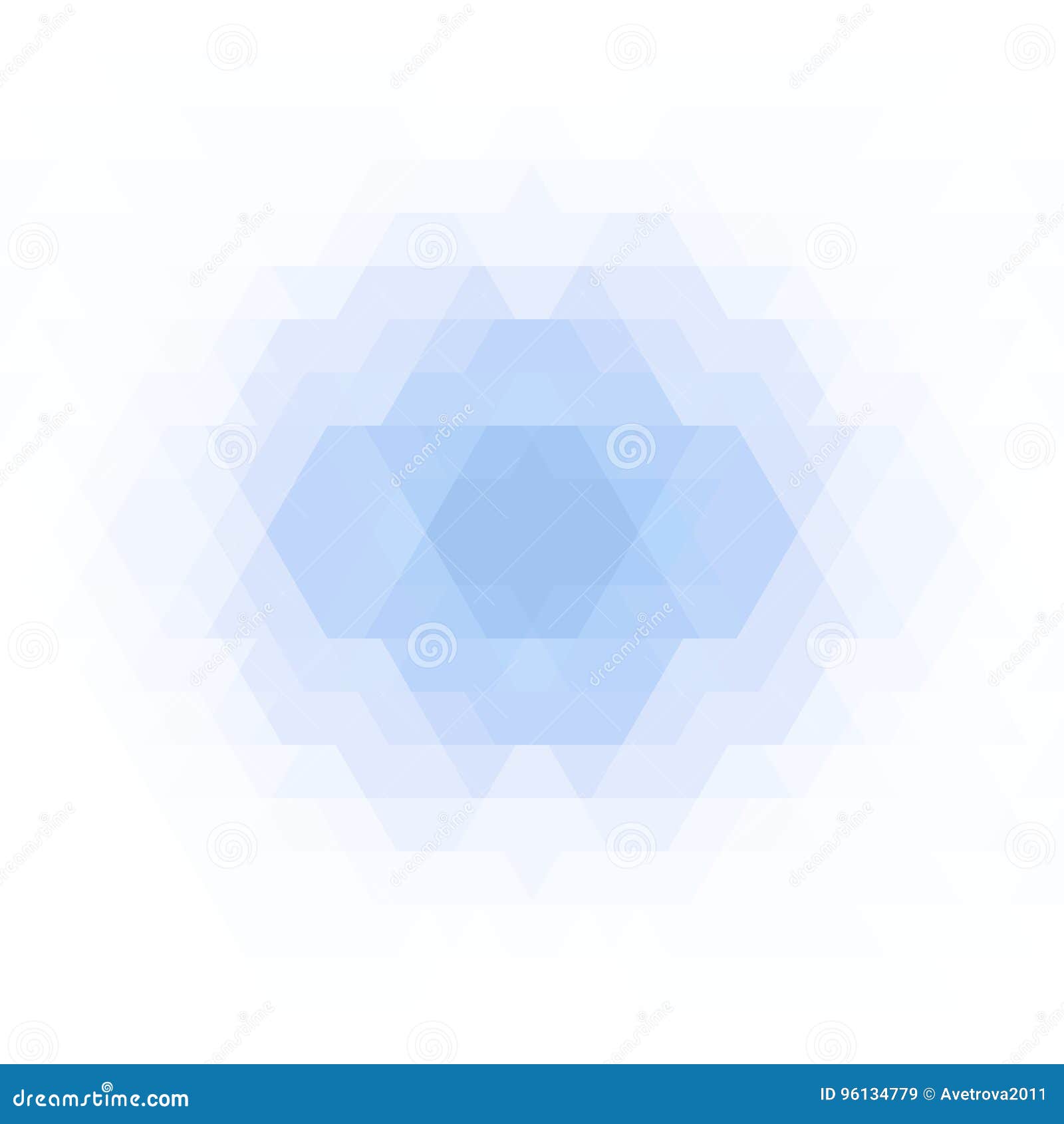 Abstract Geometric Background. Light Blue Geometric Shapes. Vector ...