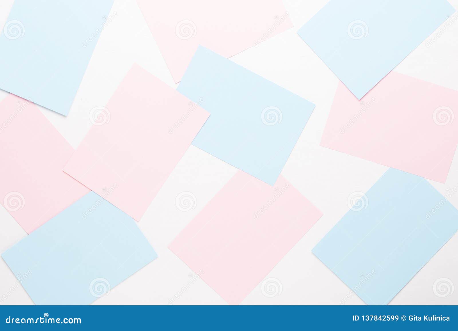 Abstract Geometric Background In Light Pastel Tones From Sheets Of ...