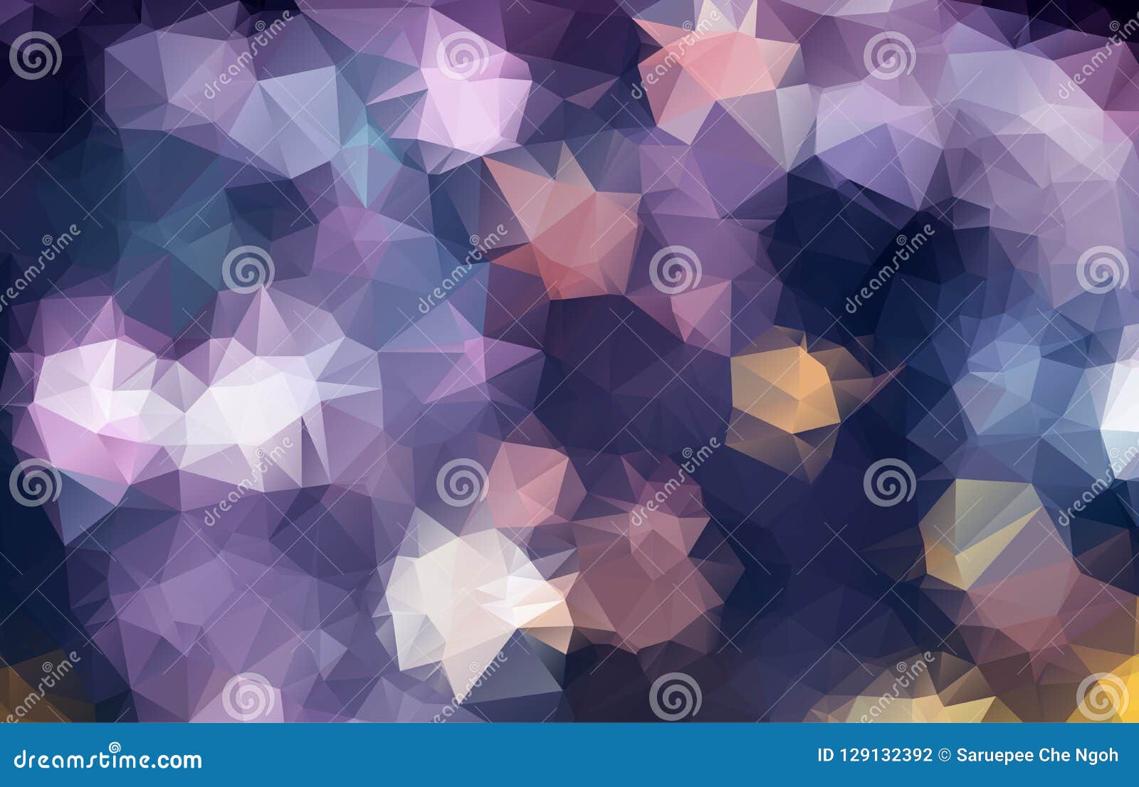 Abstract Geometric Background. Modern Overlapping Triangles. Abstract ...