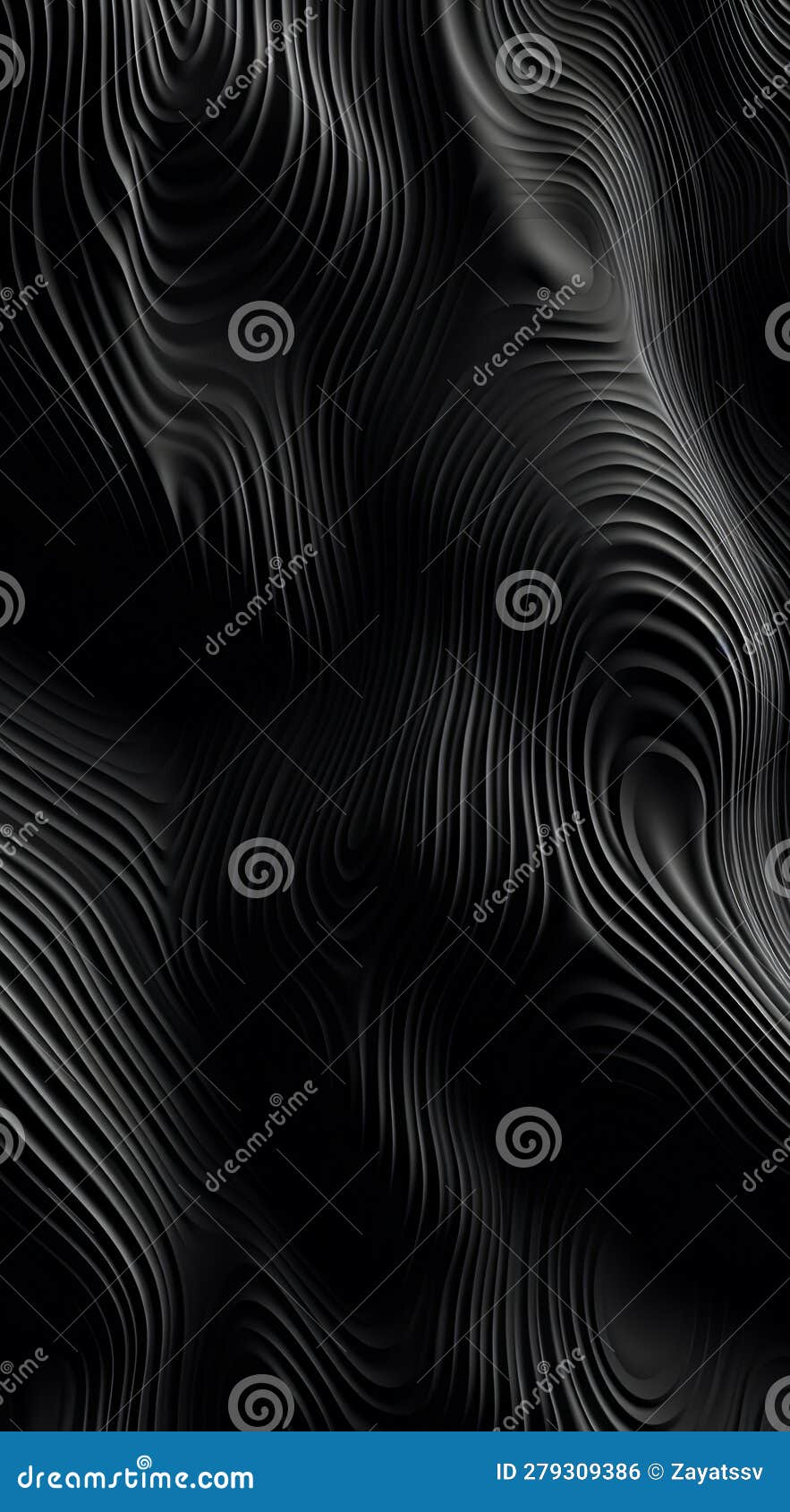 Abstract Geometric Background, Modern Wallpaper with Black Forms, AI ...