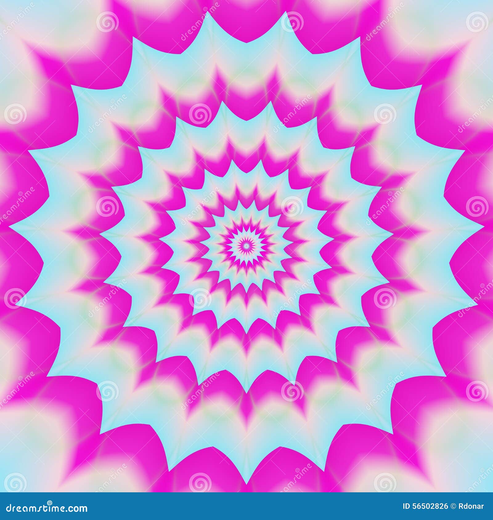 Abstract Geometric Background. Pink Star Illustration Stock ...