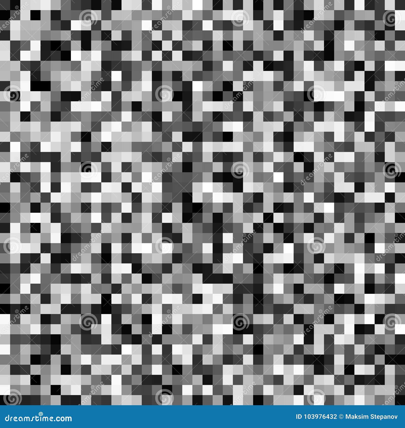 Abstract Geometric Background. Pixel Pattern. Noise Stock Vector ...